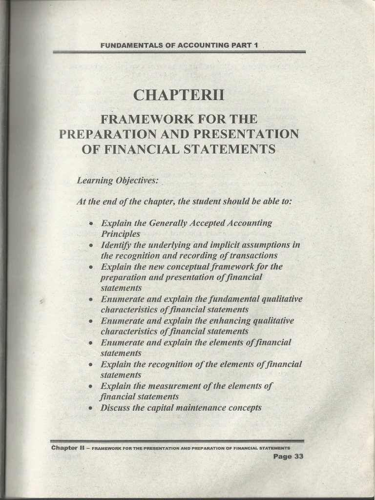 Fundamentals of Accounting Chapter 2 | PDF