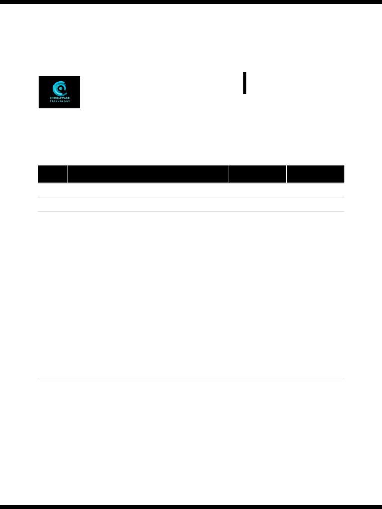 Intelliware Technology Invoice 10057 | PDF