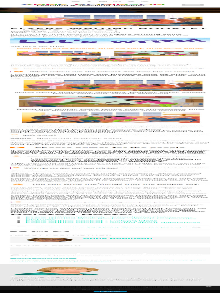 Teaching Together Flyers writing booklet - Let's write! - Teaching Together | PDF | Grandparent ...