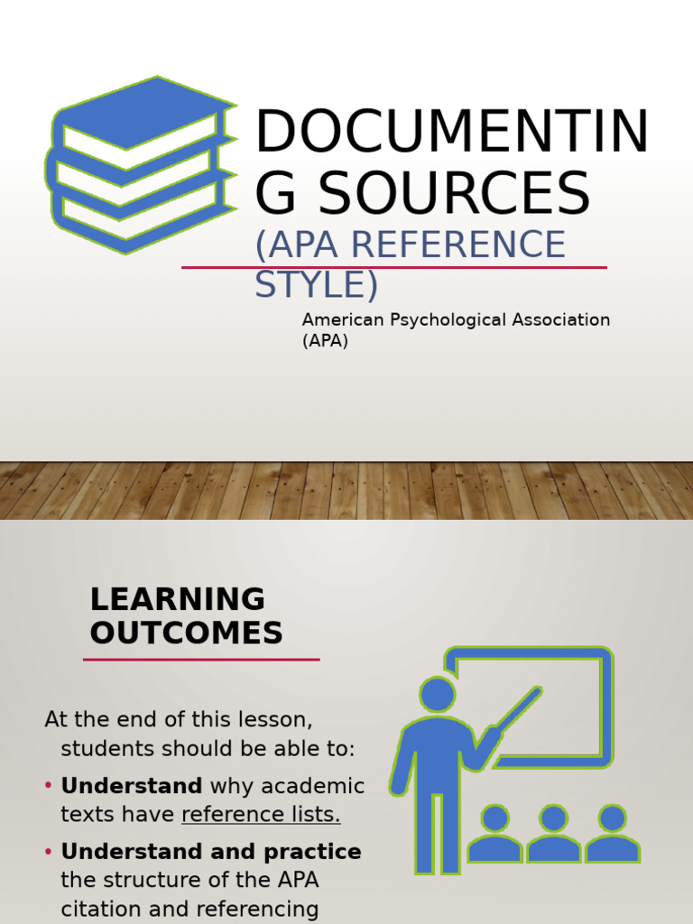 WK 2-Documenting Sources (APA Format) | PDF | Citation | Apa Style