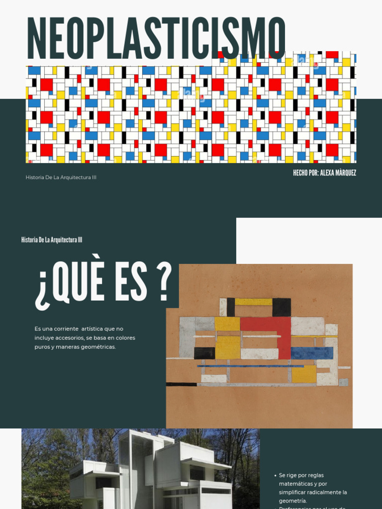Neo Plastic Is Mo | PDF | Movimientos de arte | Arte Moderno