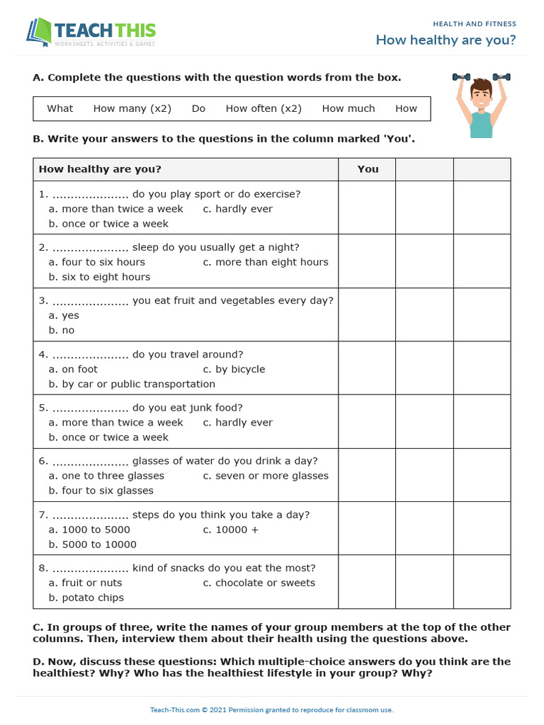 how-healthy-are-you-Ss | PDF