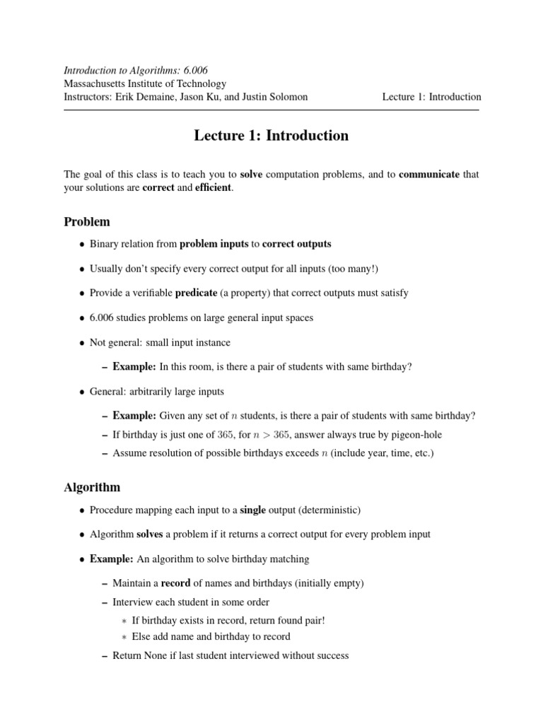 Algorithms20 Pdf Time Complexity Algorithms And Data Structures