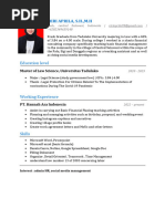 Cv Ricki Armada | PDF