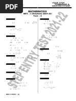 Math IEB Formula Sheet | PDF