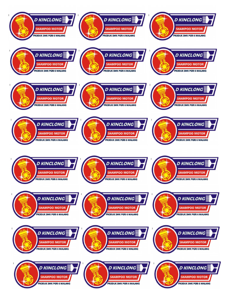 Desain Botol TBSM - CDR | PDF