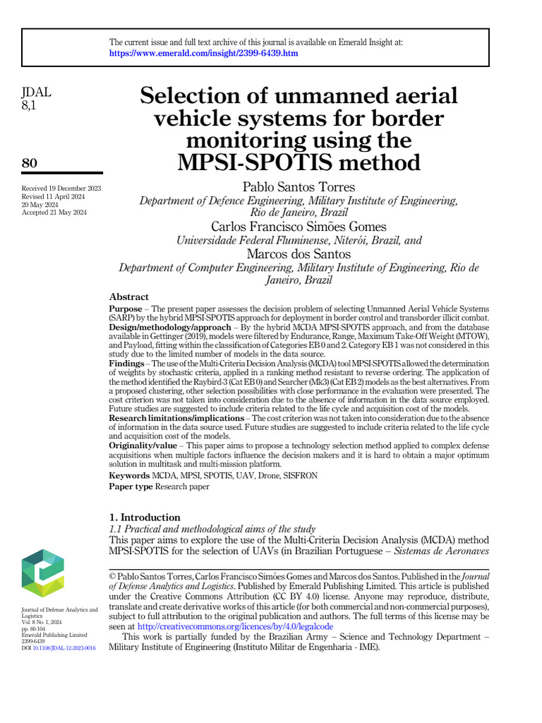 10-1108_JDAL | PDF | Unmanned Aerial Vehicle | Military