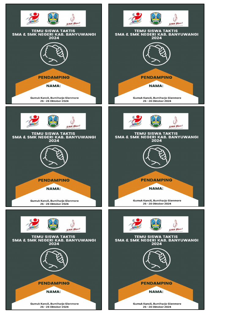 ID Card TAKTIS 2024 | PDF