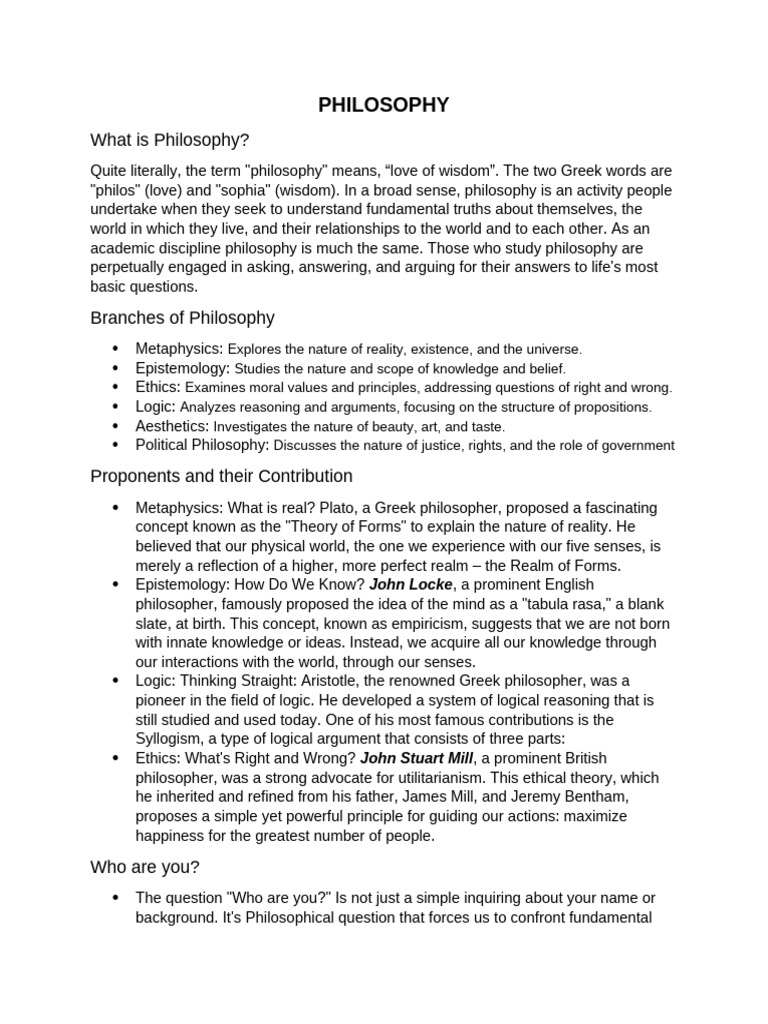 Philosophy Manuscript | PDF | Metaphysics | Epistemology
