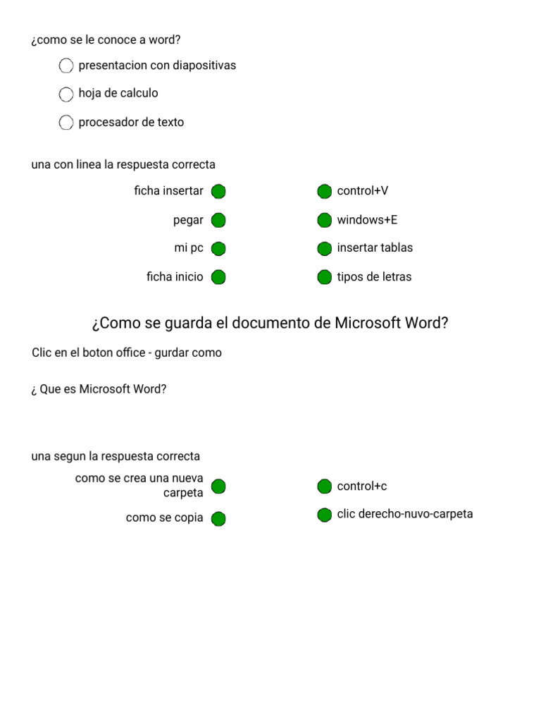 ¿Como Se Guarda El Documento de Microsoft Word? | PDF