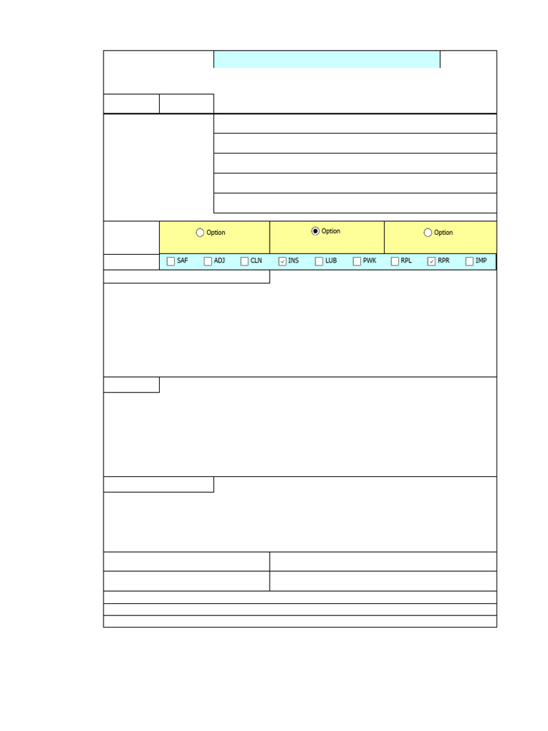 Work Request Form | PDF