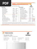Specification Sheet: 2 7/8" P 110 7.90 LBS/FT, PH 6 HYDRIL TUBING | PDF ...