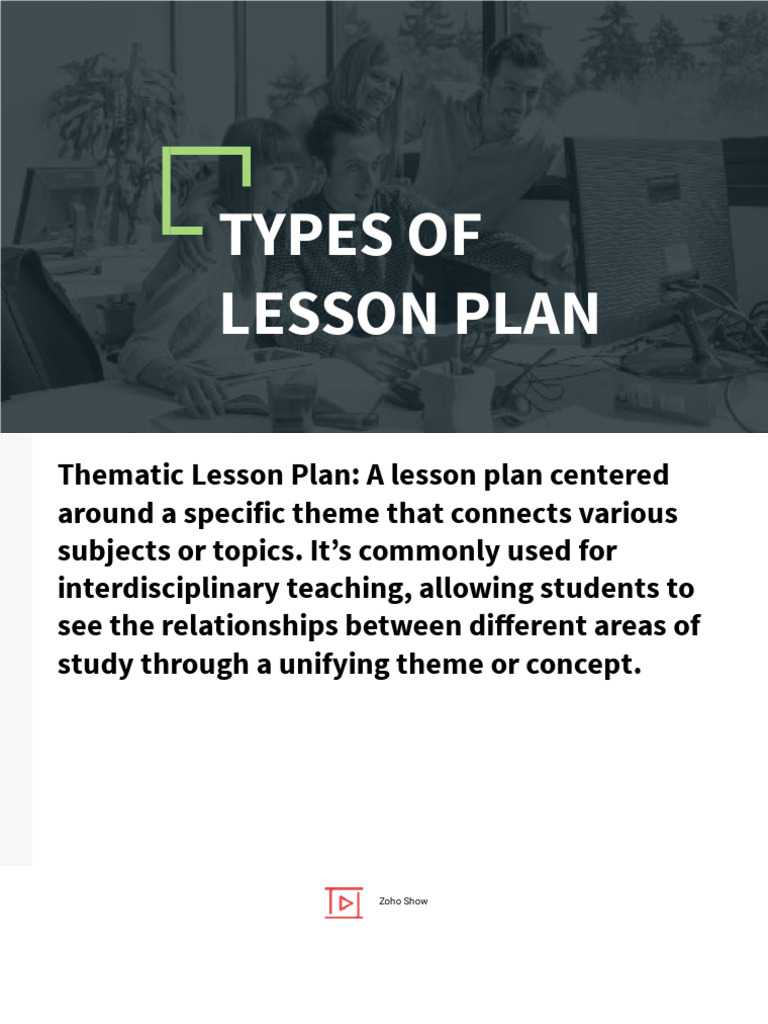 Thematic Lesson Plan Overview | PDF