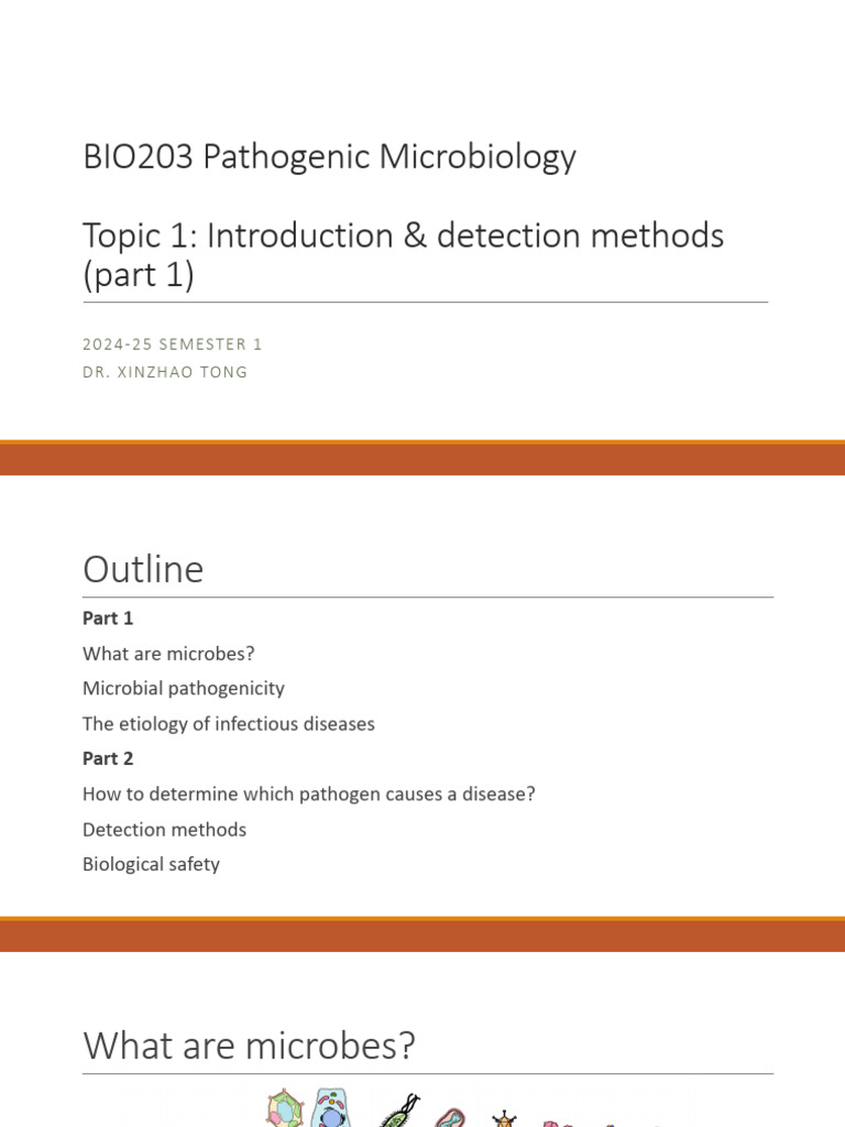Pathogenic Microbiology Overview 2024 | PDF | Lipopolysaccharide ...