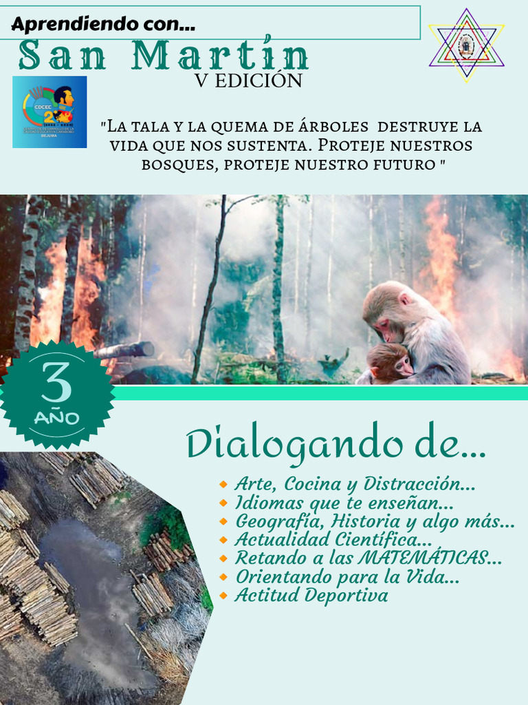 Revista 3 año | PDF | Deforestación | Genética de Poblaciones