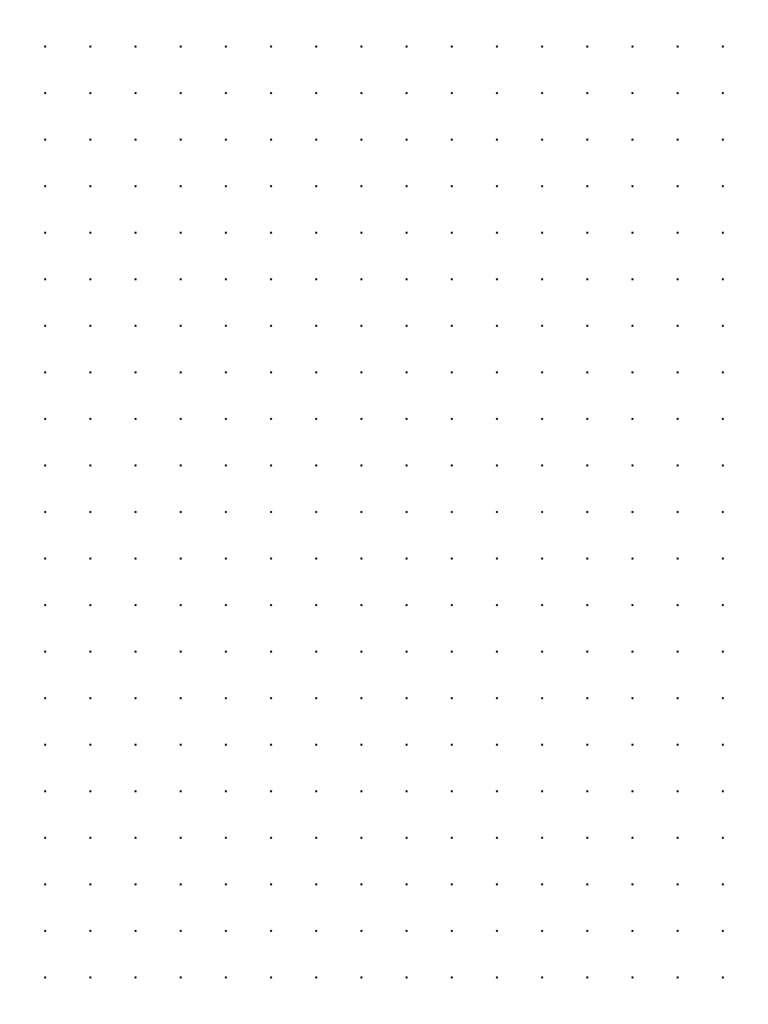 Graph Half Inch Dots | PDF