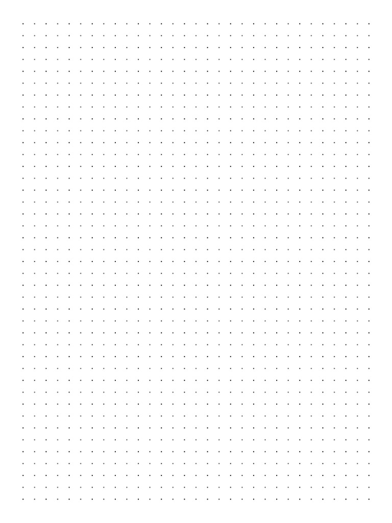 Graph Quarter Inch Dots | PDF