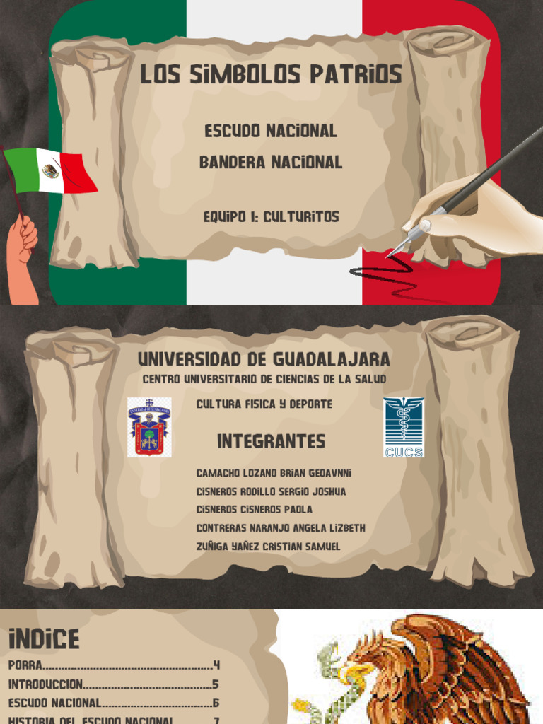 Símbolos Patrios de México: Escudo y Bandera | PDF | México