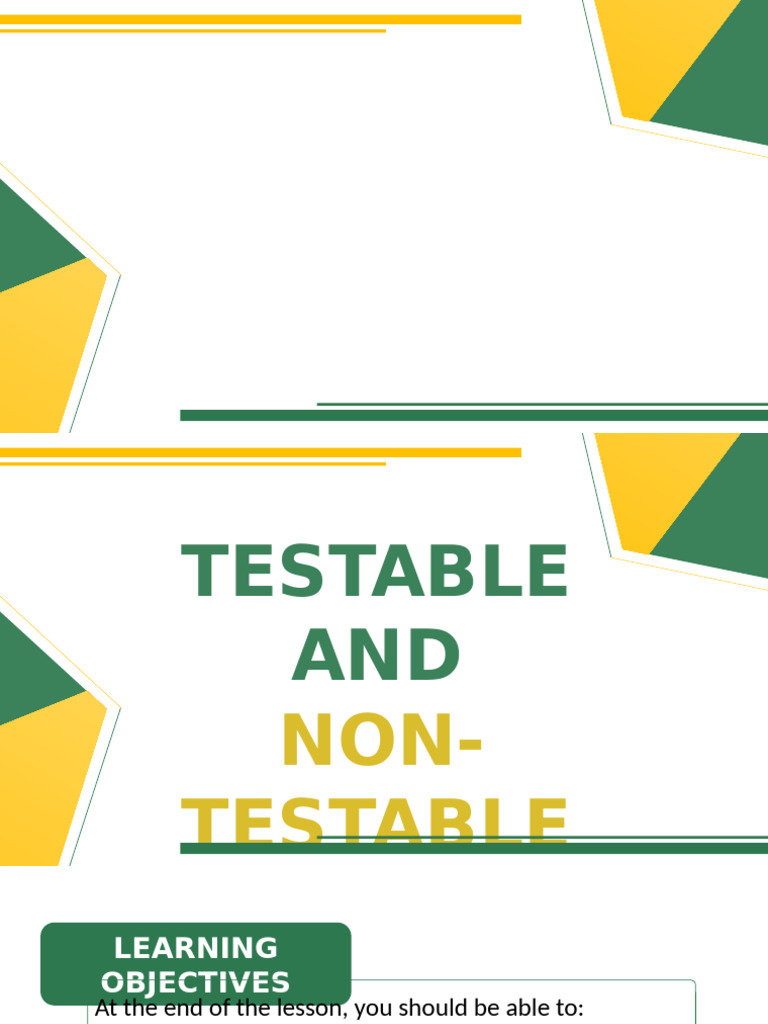 Topic 3 Testable and Nontestable Research Question | PDF | Sunscreen ...