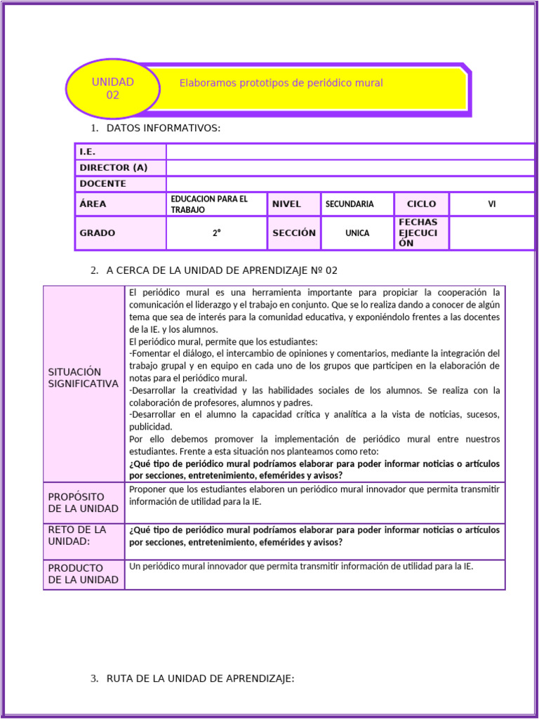 Unidad 01 Ept - 2024 | PDF | Aprendizaje | Enseñando