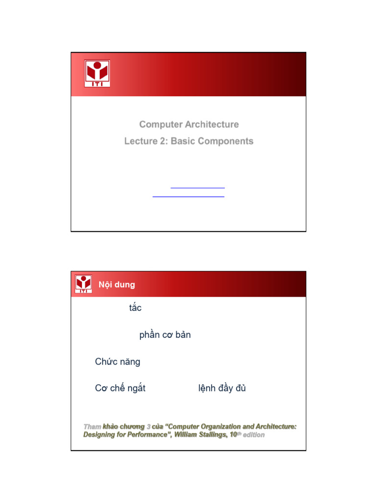 Lecture 2 Basic Components | PDF