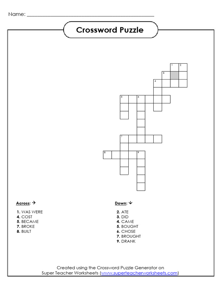 Super_Teacher_Worksheets_Crossword_Puzzle | PDF