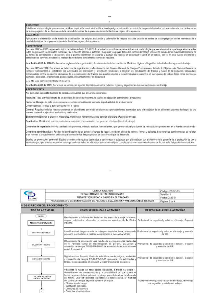 Flujograma de Normas de SST | PDF