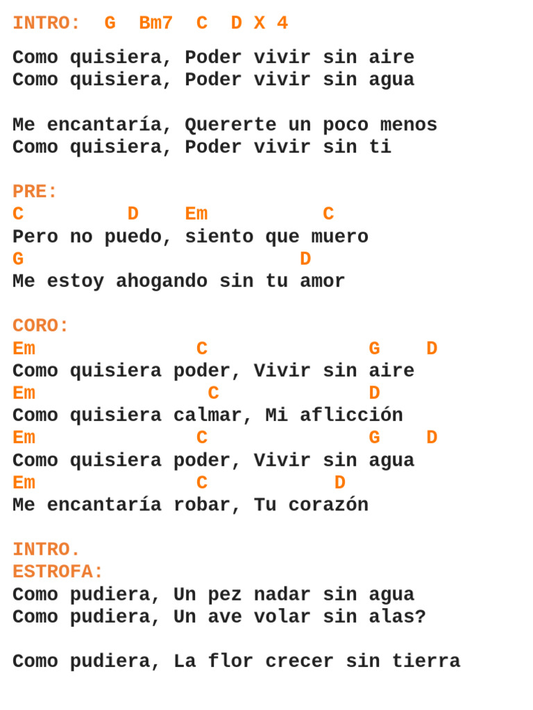 Vivir Sin Aire | PDF