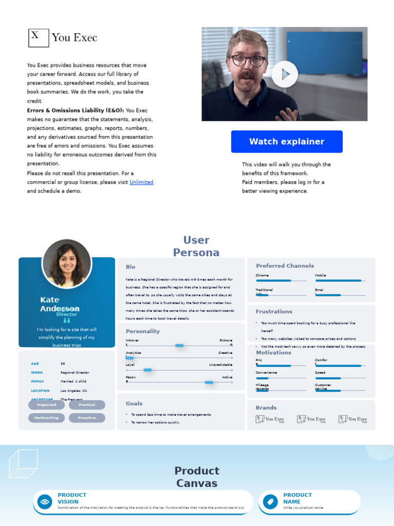 You - Exec - Product - Management - Toolkit - Part1 - Free | PDF ...