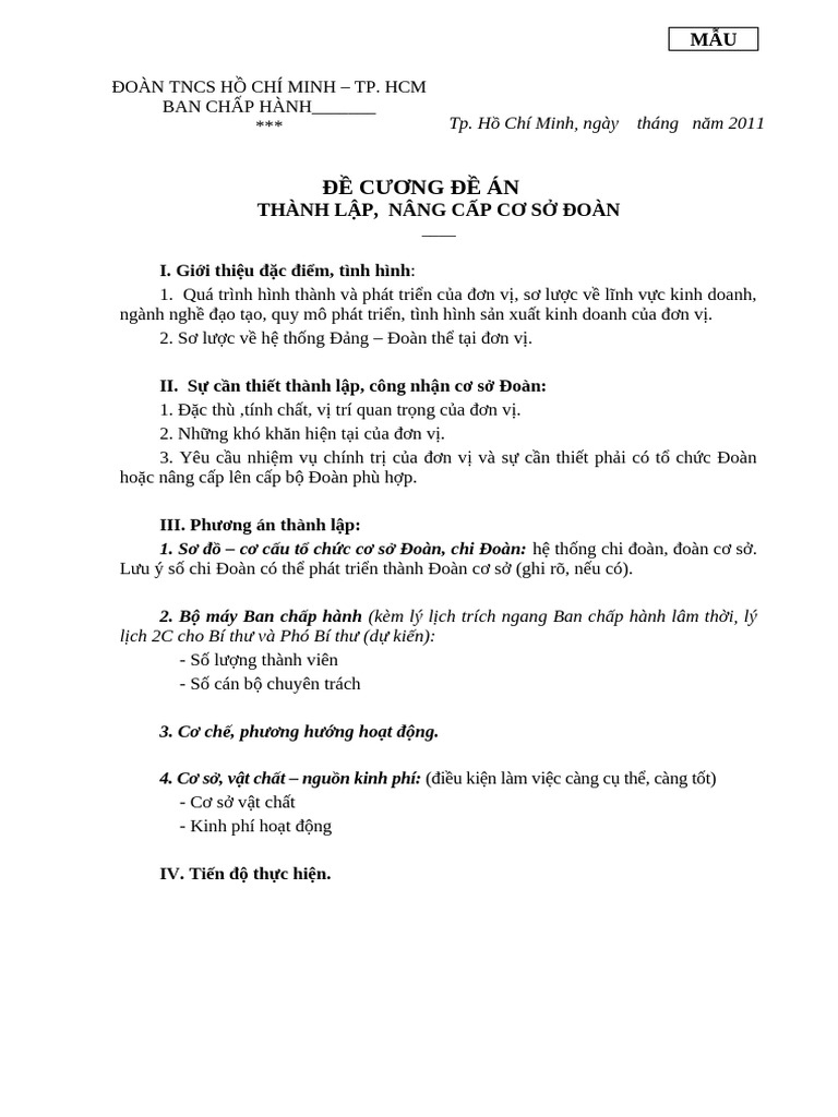 Bieu Mau Kem HD 20 | PDF