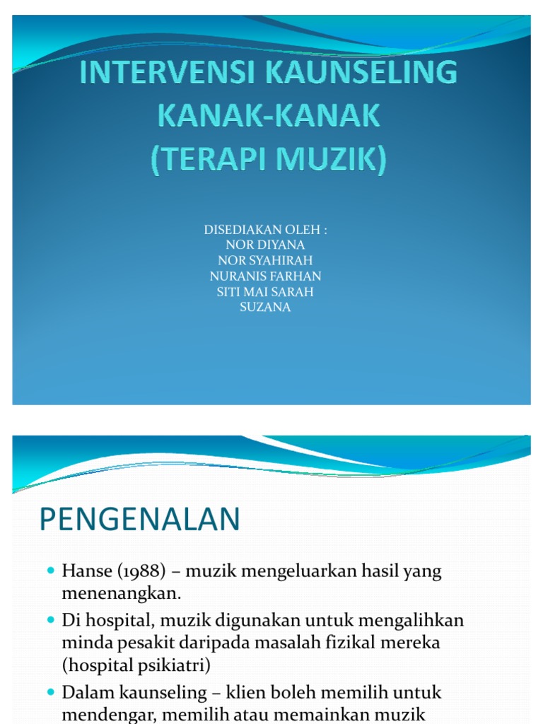 Terapi Muzik | PDF