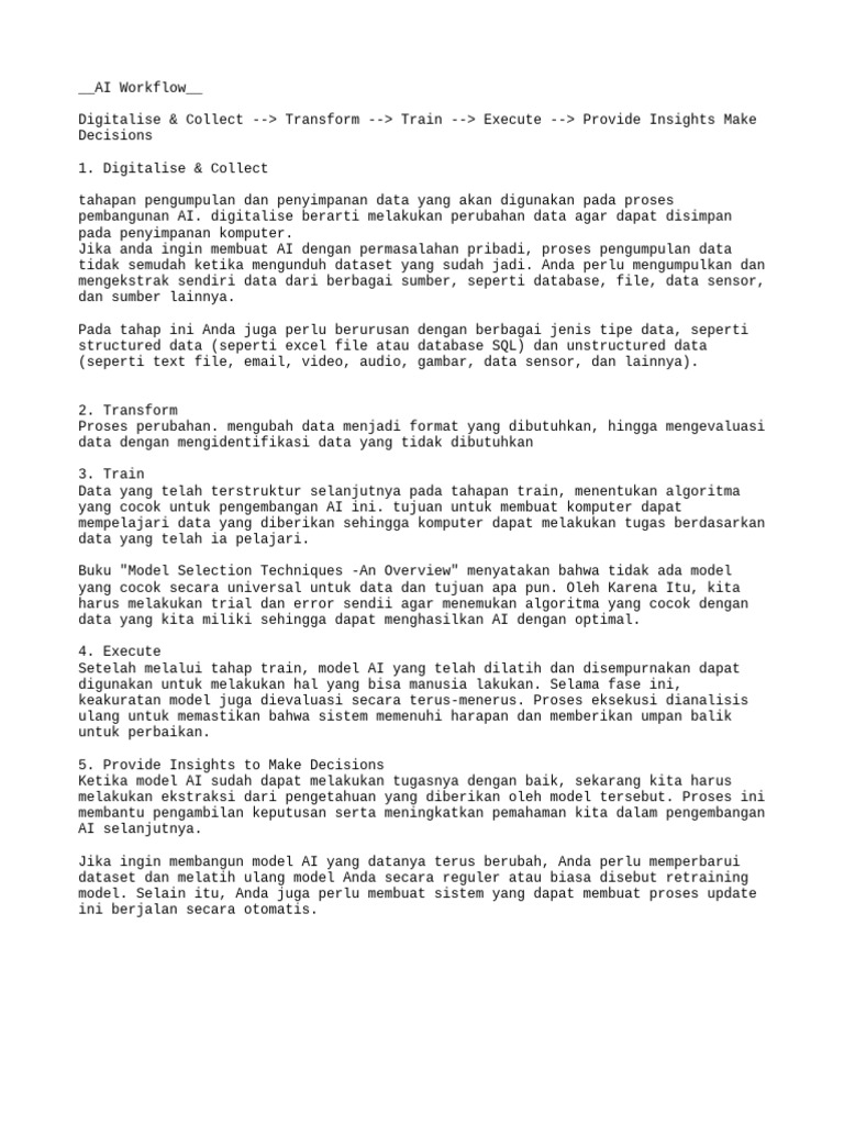 A3 AI Workflow | PDF