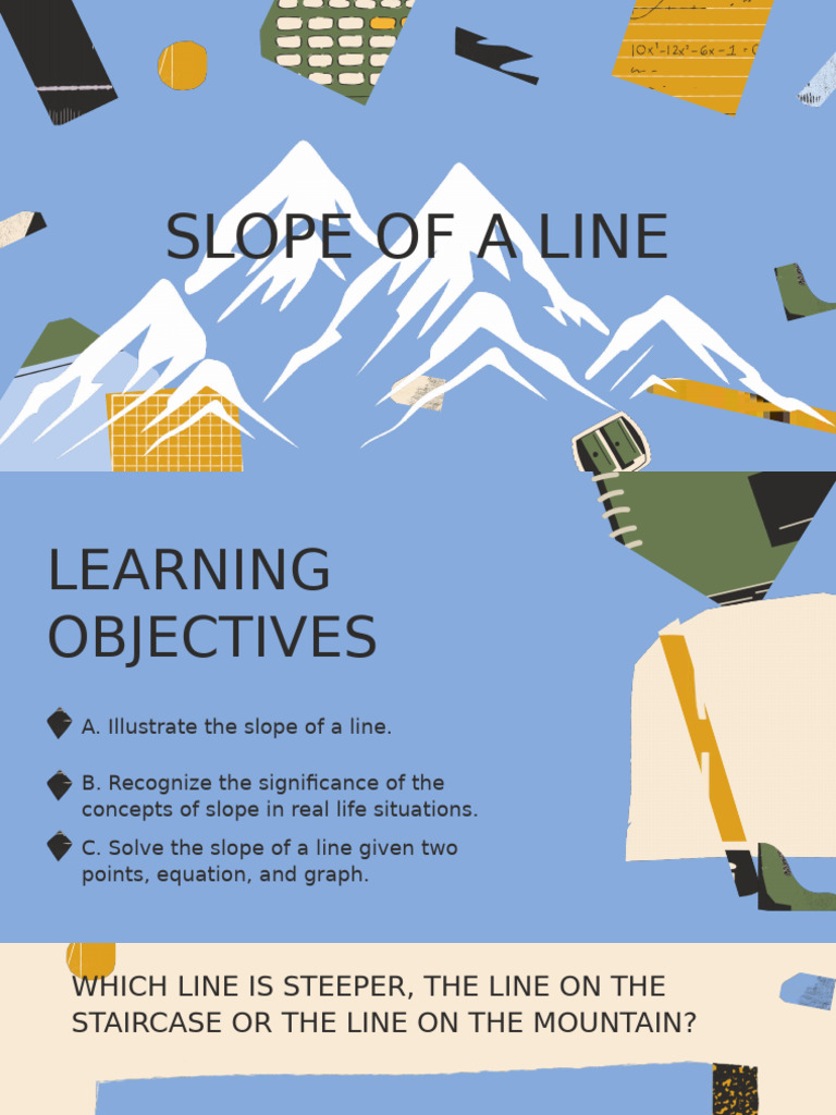 Slope | PDF | Slope | Elementary Mathematics