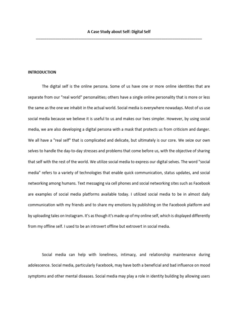 UTS-CASE STUDY-GUTIERREZ | PDF | Social Media | Popular Culture & Media Studies