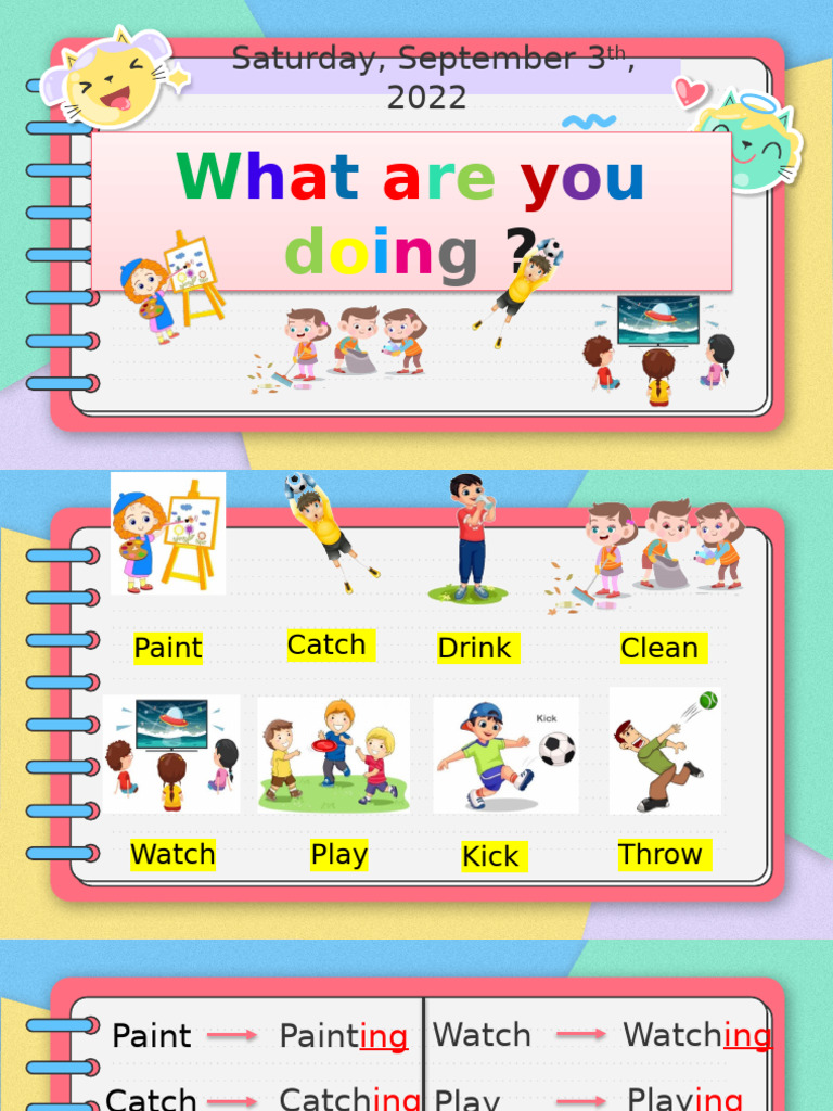 Action Words and Noun Forms Guide | PDF