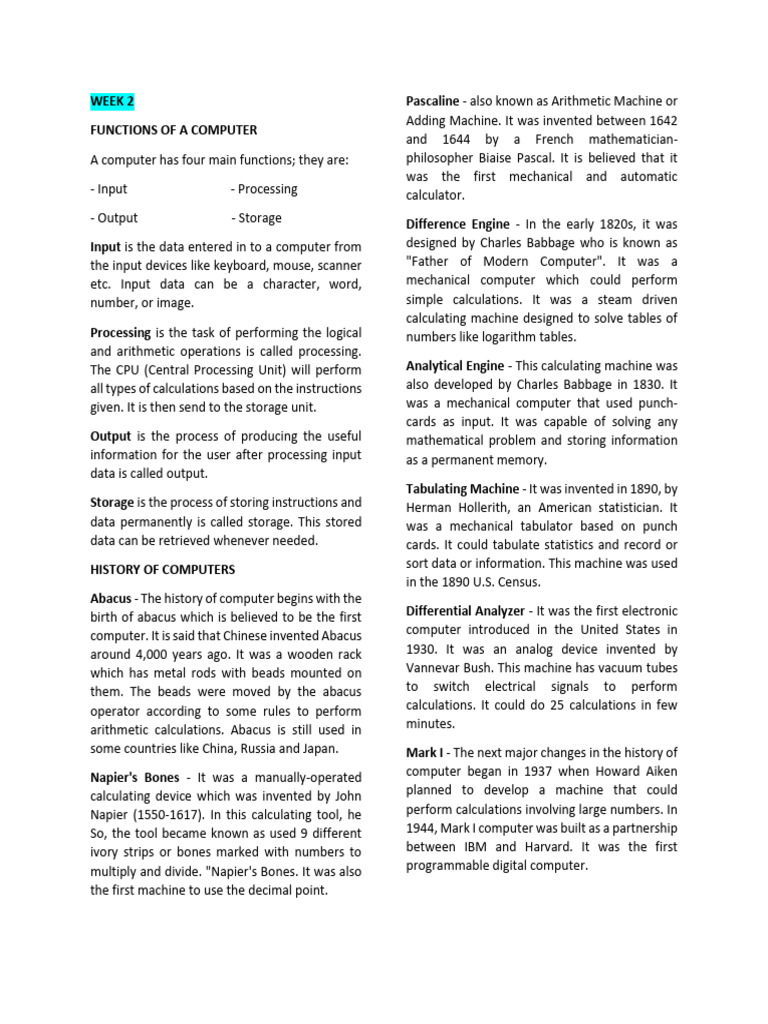 It Reviewer | PDF | Random Access Memory | Computer Data Storage