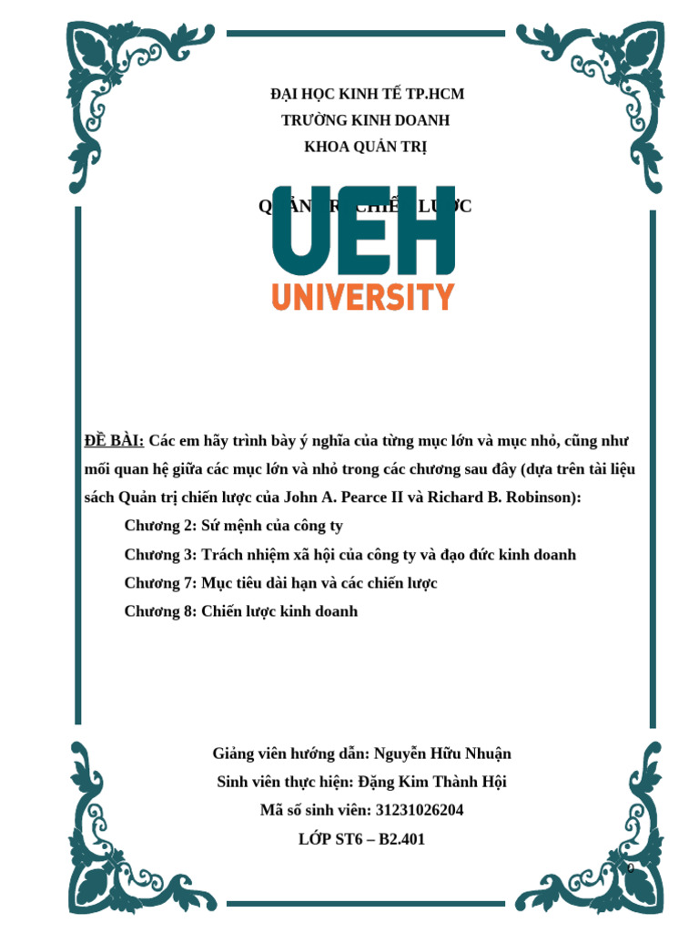 11.Đặng Kim Thành Hội.QTCL | PDF