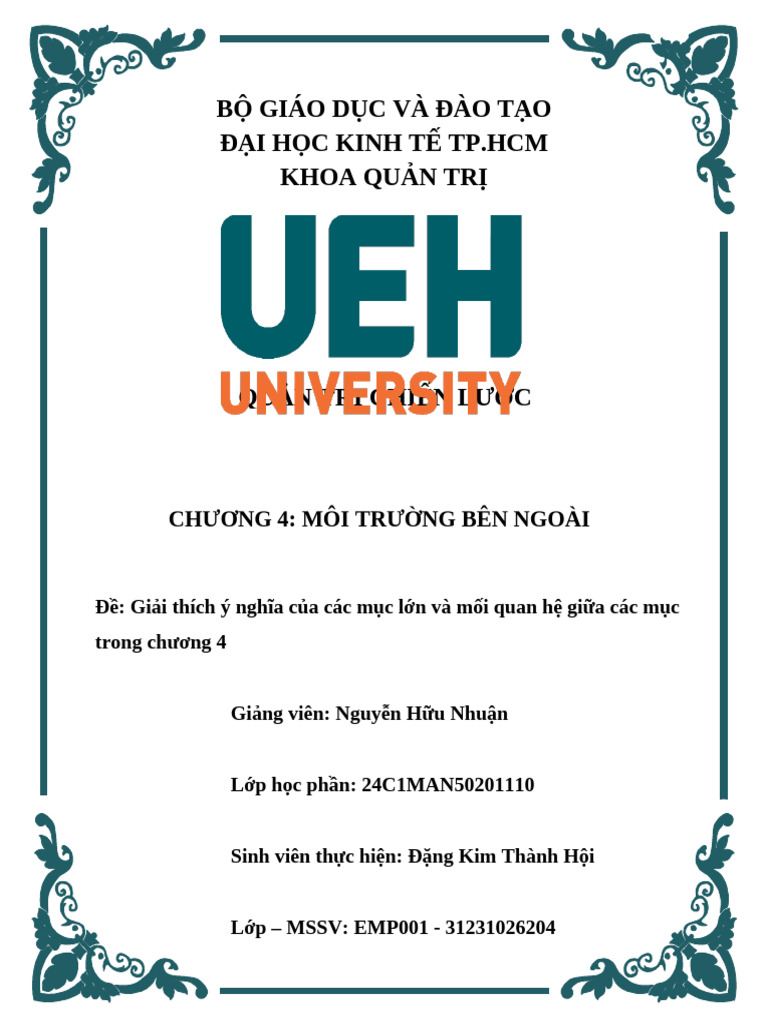 31231026204-Đặng Kim Thành Hội-BT1-QTCL | PDF