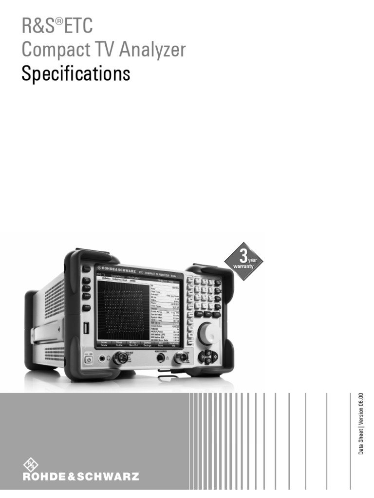 ETC Technical 606-6970-22 - v0600 | PDF | Modulation | Orthogonal Frequency Division Multiplexing