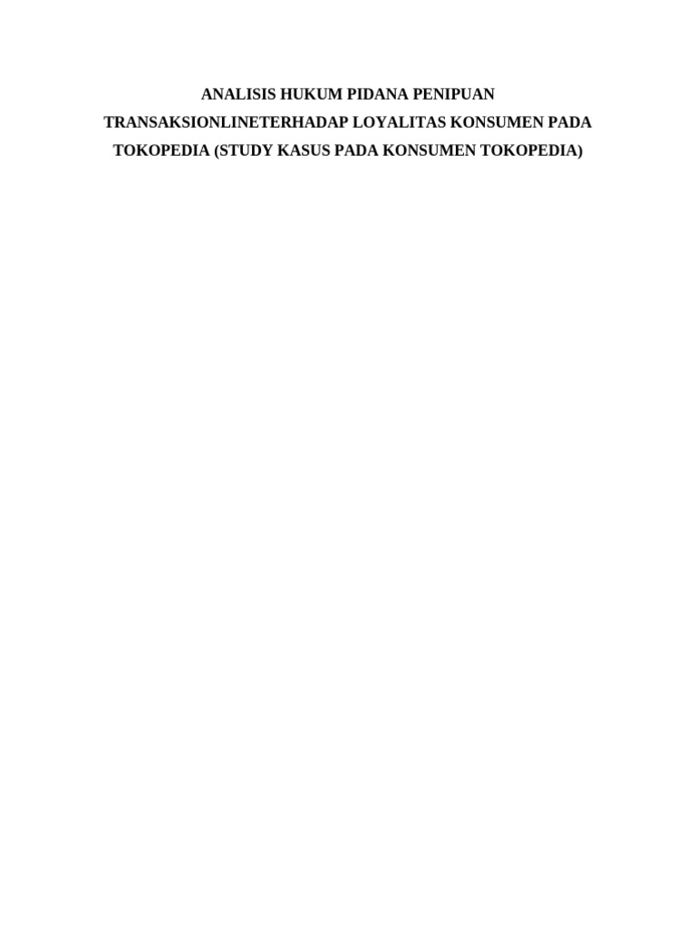 Tugas Akhir E-Business | PDF