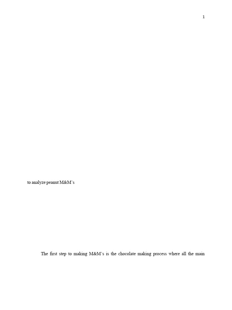 OPMT | PDF | Chocolate