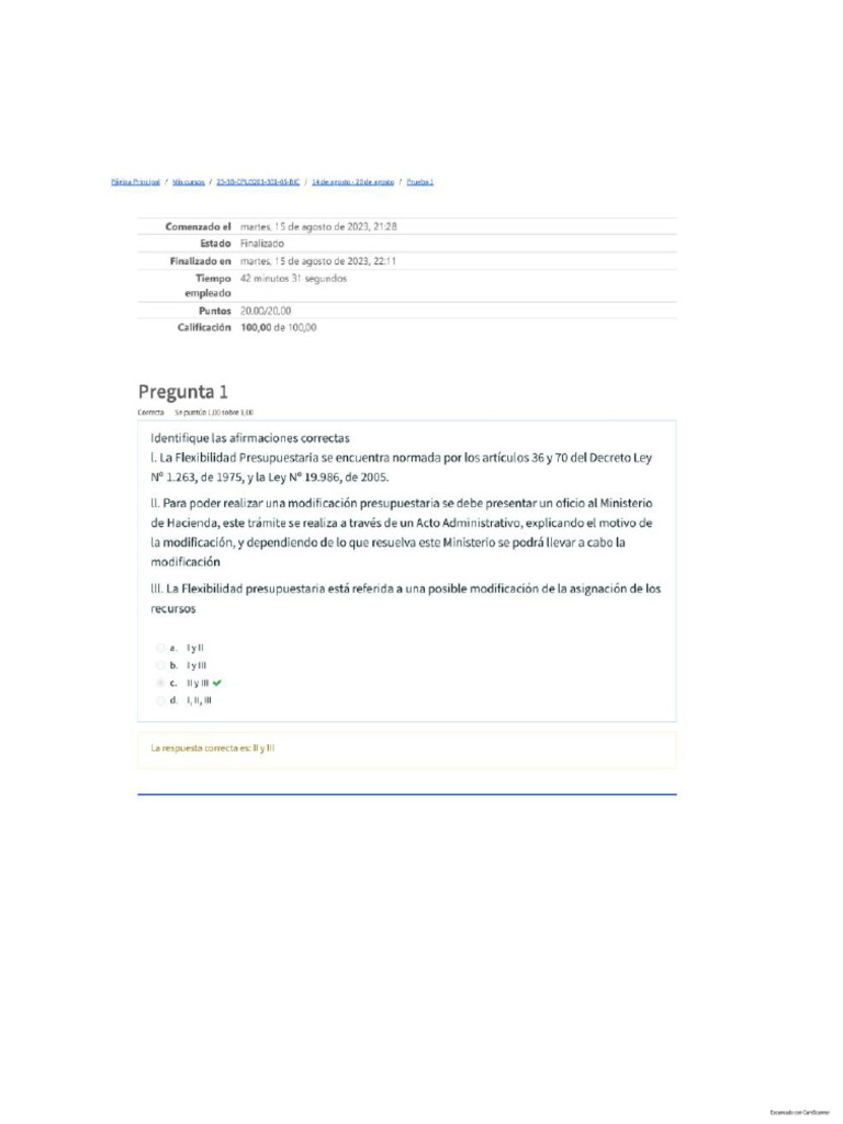 Prueba 1 - Contabilidad Publica - 1 | PDF