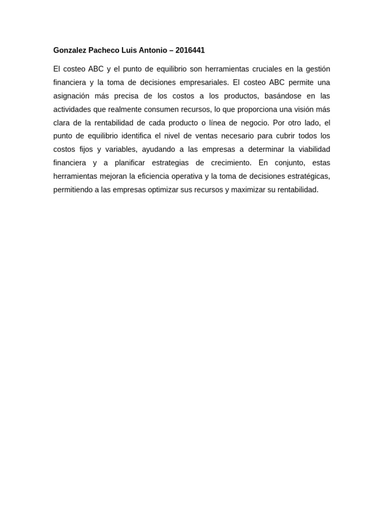 Conclusion Individual | PDF