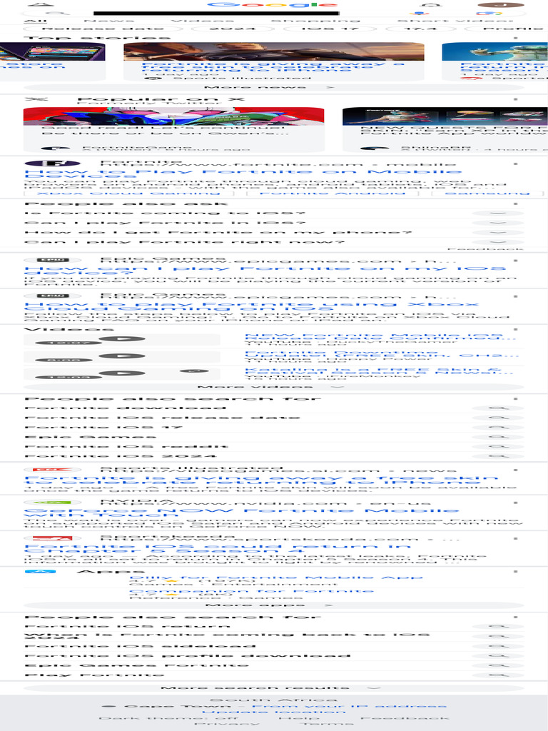 Fortnite Ios - Google Search | PDF | Ios | Android (Operating System)
