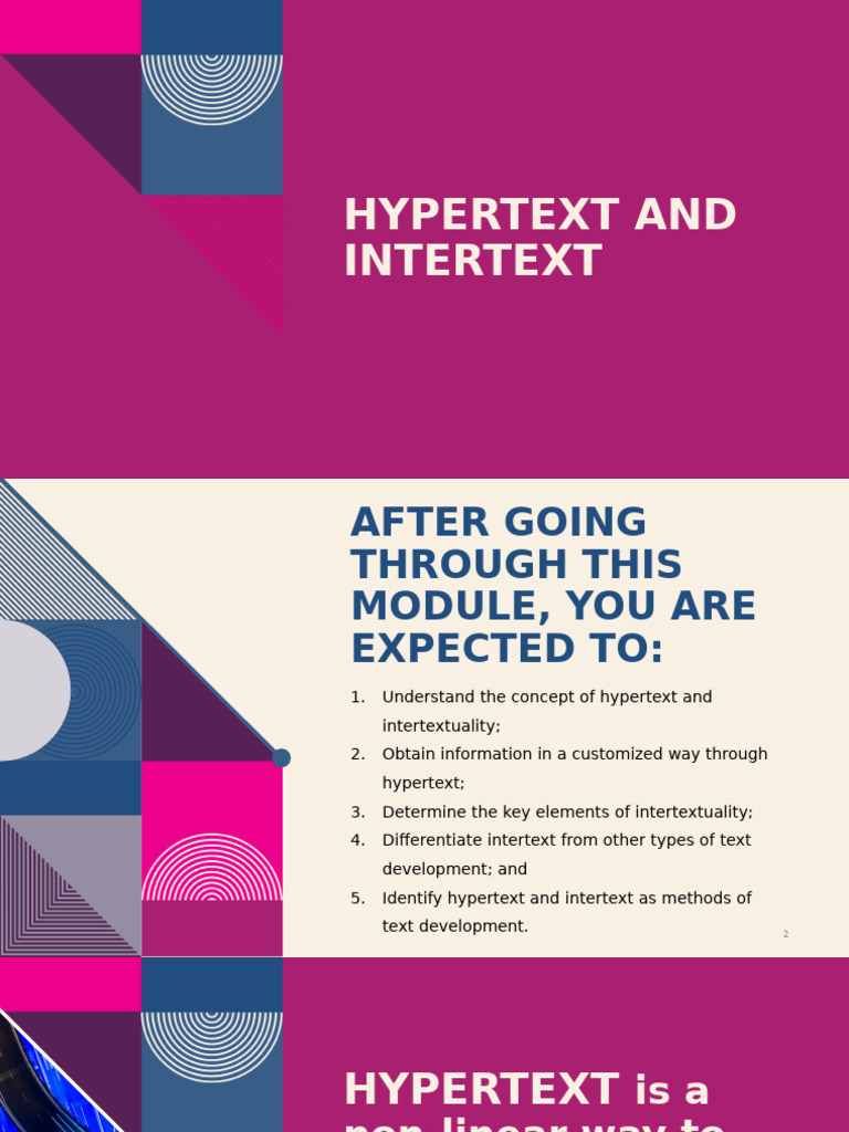 Hypertext and Intertext | PDF | Hypertext | Hyperlink