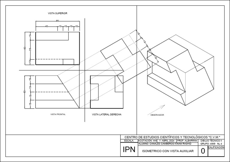 Auto Cad Trabajo K | PDF