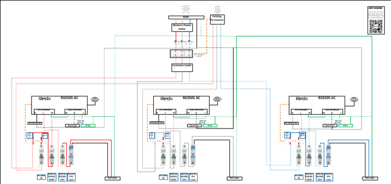 RX2505AC 240V Diagram NEW Batch 3 Phase 20240602 | PDF | Electric Power ...