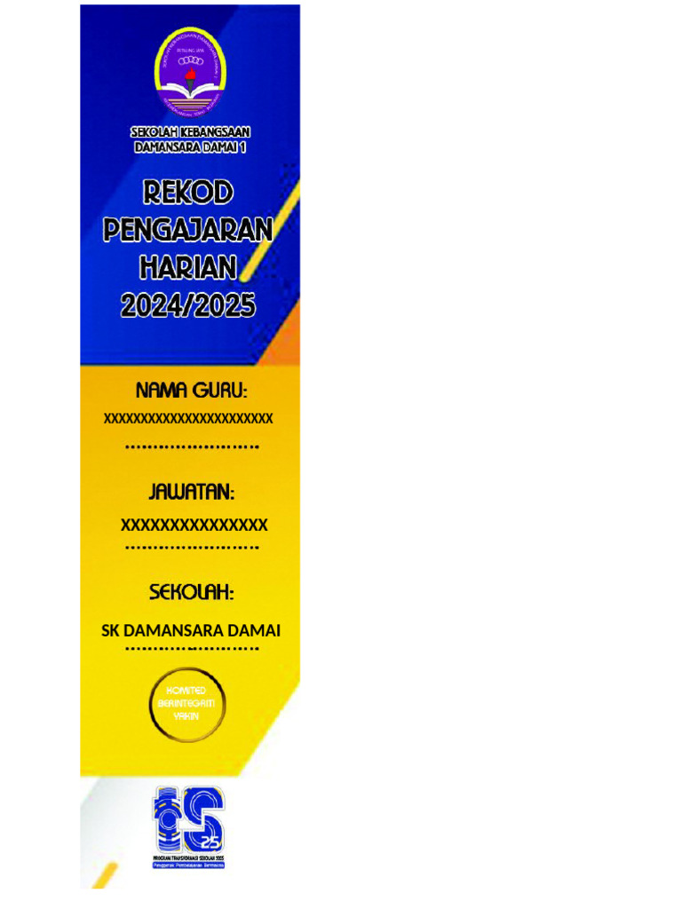 Tetulang Fail RPH 2024 2025 | PDF