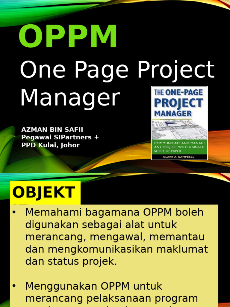 OPPM Overview | PDF