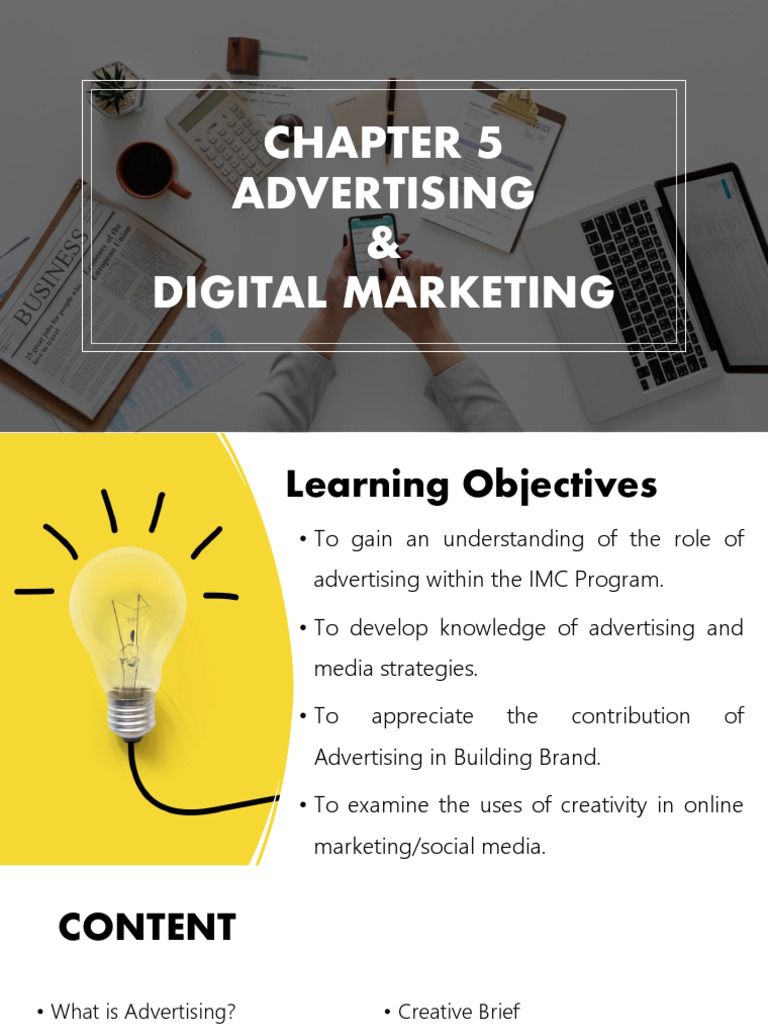 CH5-Advertising Digital Marketing | PDF | Brand | Advertising